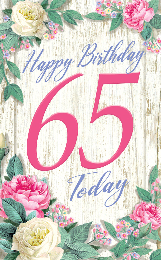65 Today Flower Cage - 3D Pop Up Greetings Card | Me&McQ
