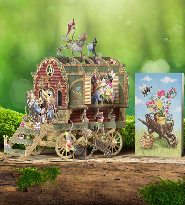 3D Laser Cut Pop Up Cards | Me&McQ