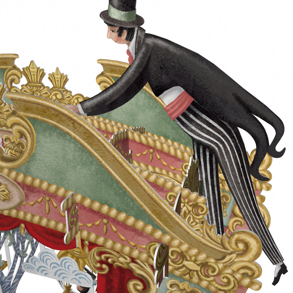 "Puppet Theatre" - 3D Pop Up Greetings Card – Me&McQ