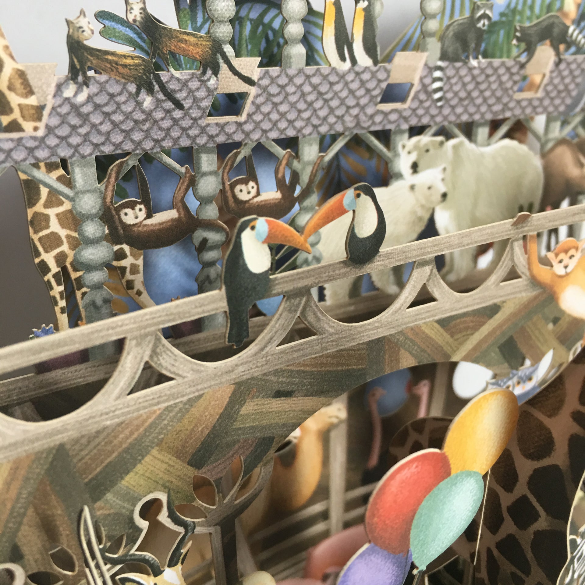 Noah's Ark - 3D Pop Up Greetings Card | Me&McQ